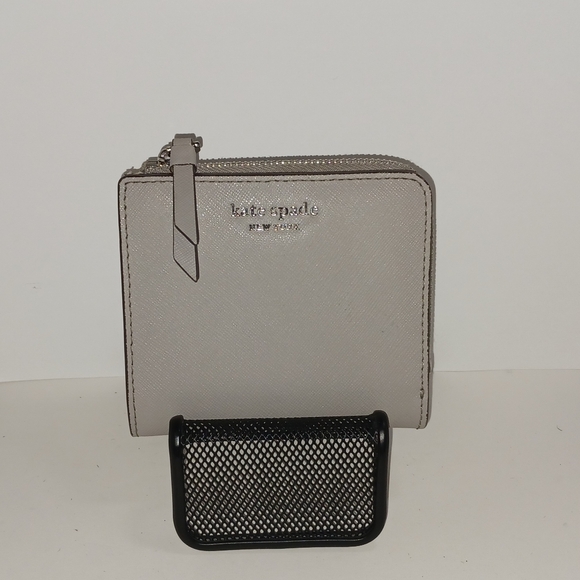 kate spade | Bags | Kate Spade Cameron Leather Bifold Wallet Elnc ...